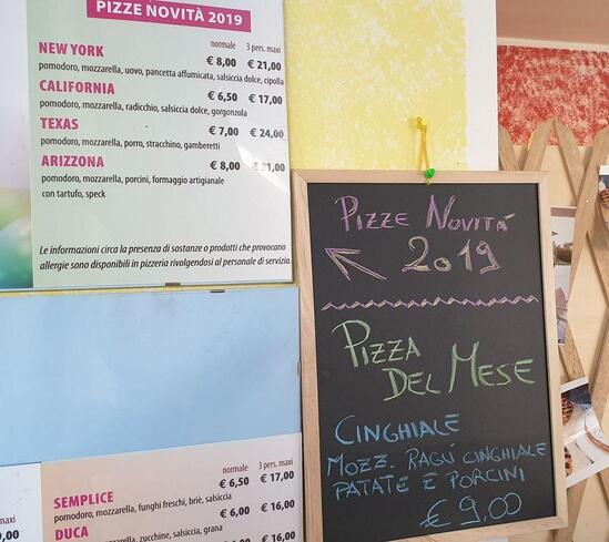 Pizza Ok, Costermano - Menu del ristorante, prezzi e recensioni