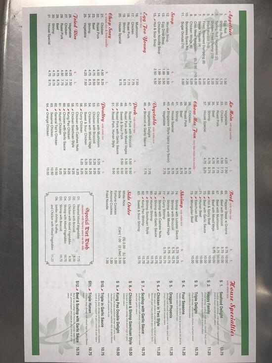 Menu at Wok 2 Go restaurant, Milwaukee, N Sherman Blvd #230