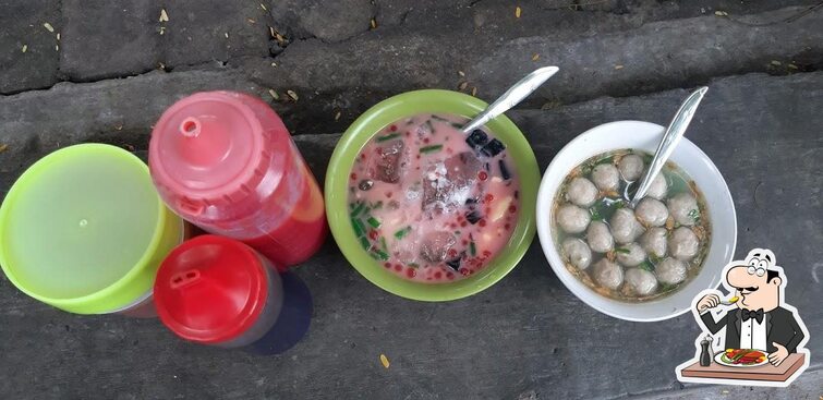 Menu at bakso unyil kang mo solo restaurant, Gresik