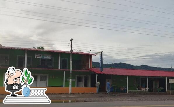 Carta de Hospedaje y Restaurante El Caleño, Colombia