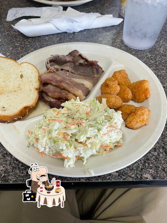 Menu at Ronnie's BBQ, Fitzgerald