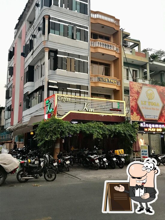 Menu at Coffee Ken cafe, Ho Chi Minh City, 248 Đ. Nơ Trang Long