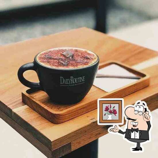 Carta del café Daily Routine Coffee, Bandung