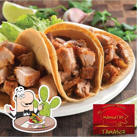 Menu at Karnitas Tarasco restaurant, Mexico City, Calle Tizimín MZ 158 ...