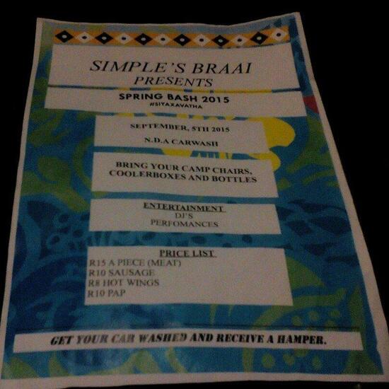 Simple braai-simple the best, Molteno - Restaurant menu, prices and reviews