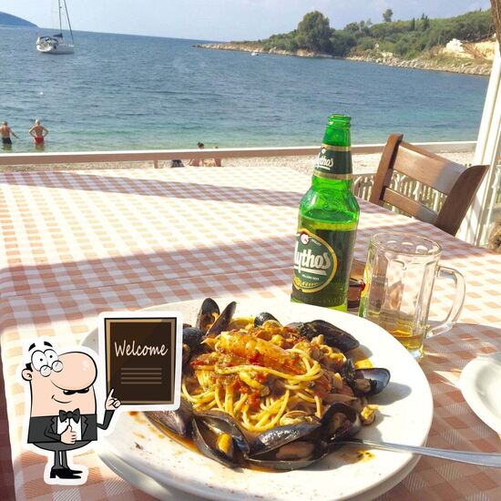 Menu at Janis Restaurant, Kassiopi