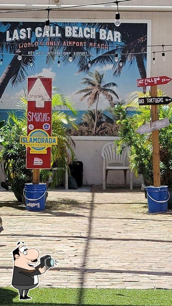 Menu at Last Call Beach Bar, Key West
