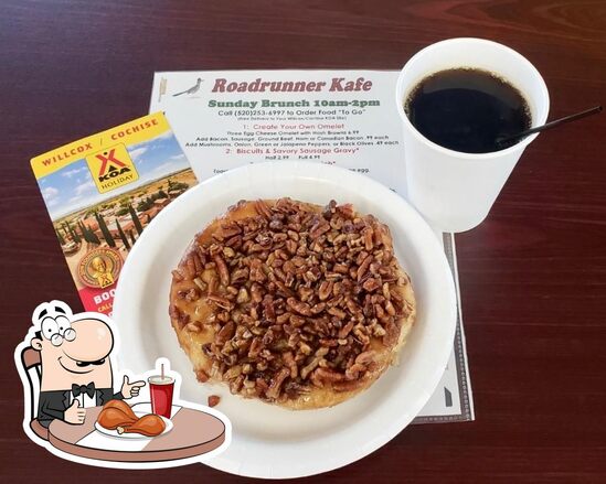 Menu at Roadrunner Kafé (Café) cafe, Willcox