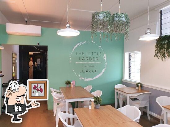 Menu at The Little Larder cafe, Stanthorpe