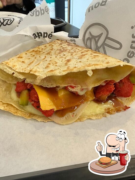 Menu au Crêpe Station, Paris, 22 Rue Copernic
