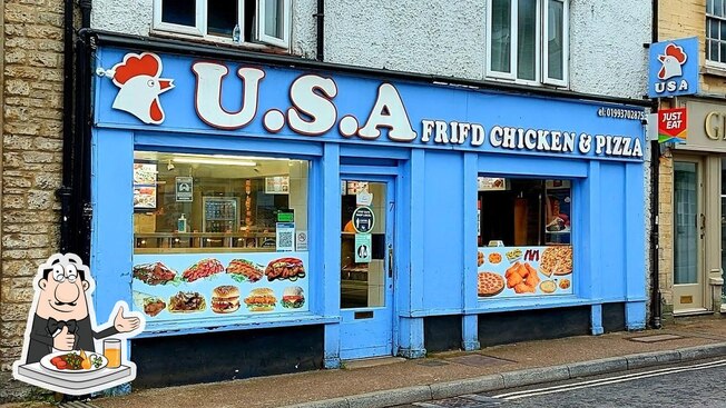 Menu at USA Chicken And Pizza Witney fast food, Witney