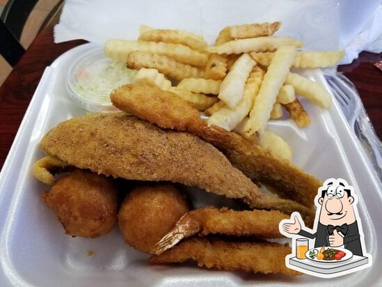 Menu at Supreme fish restaurant, McDonough