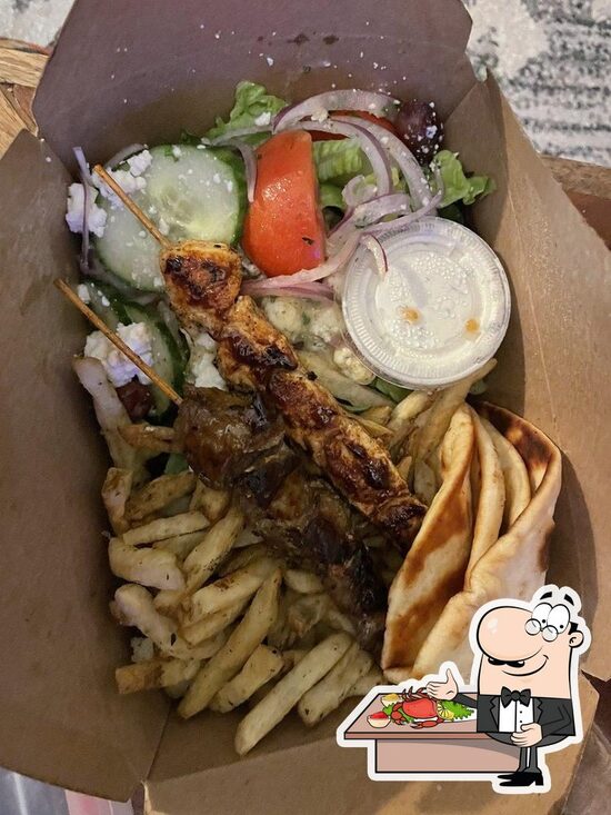 Menu at The Fat Greek restaurant, Haverhill