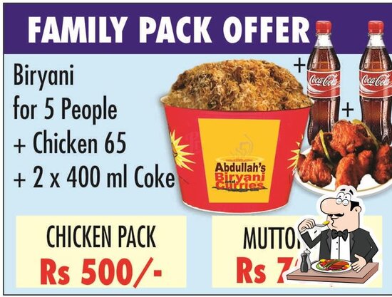 Abdullah's Biryani and Curries, Chennai, Government Estate - Restaurant ...