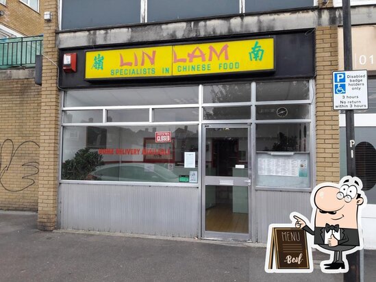 Menu at Lin Lam fast food, Rochford