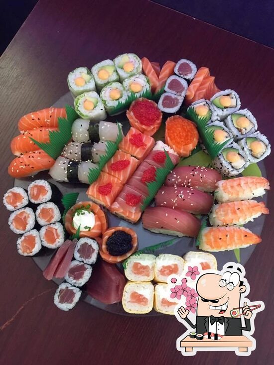 Menu at New Sushi restaurant, Oraison