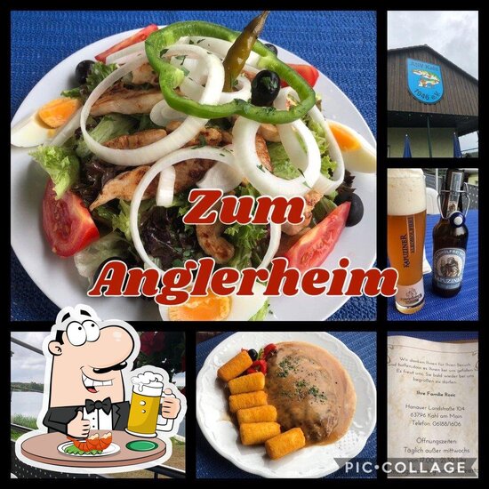 Speisekarte von Zum Anglerheim Restaurant, Kahl am Main