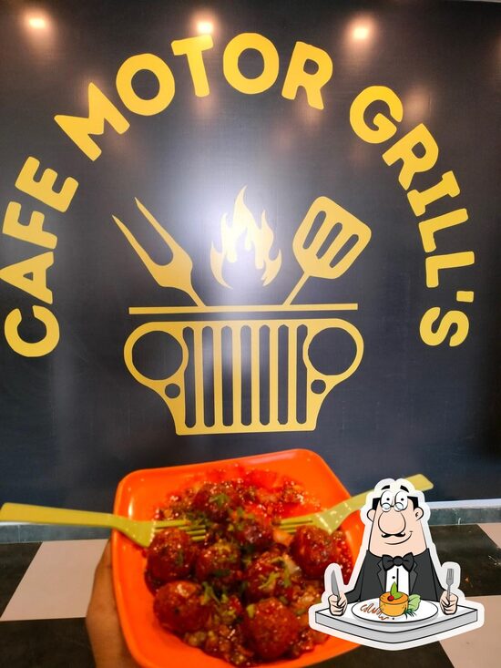 Menu at Cafe Motor Grill's, Udaipur
