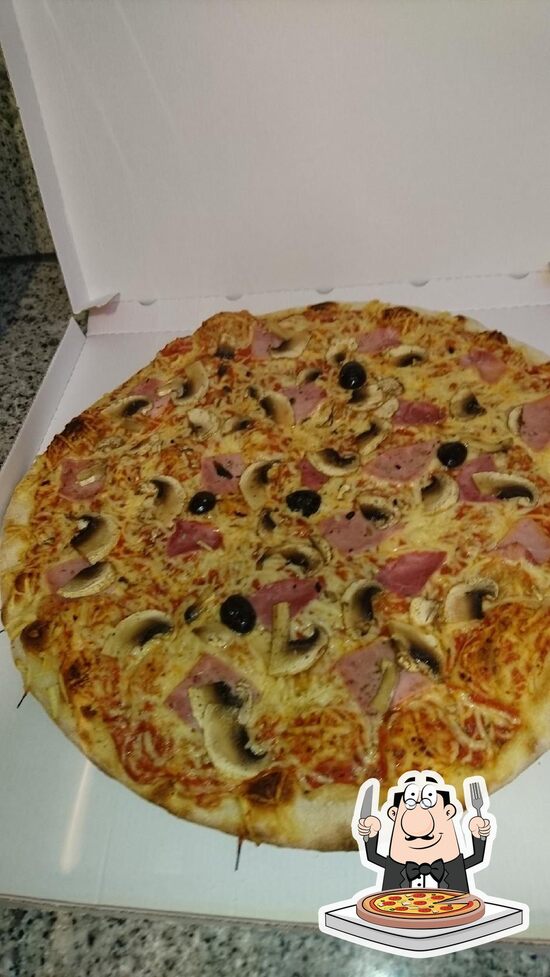 Menu at Papa Pizza restaurant, Gap