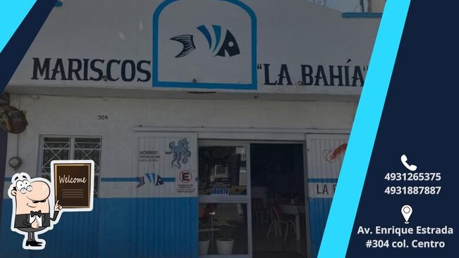 Carta del restaurante Mariscos ''La Bahía'', Fresnillo