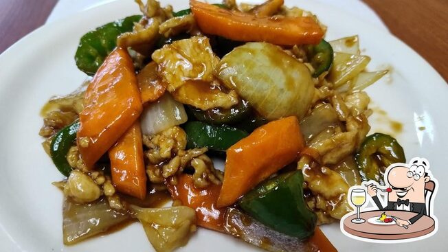 Menu at Sesame express Chinese food restaurant, Kaufman