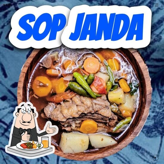 Menu at Iga Bakar Sop Janda Sate Maranggi Teh Yani restaurant, Bekasi ...