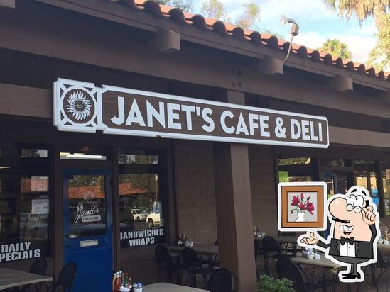 Menu at Janet's Cafe and Deli, Santee, Carlton Hills Blvd