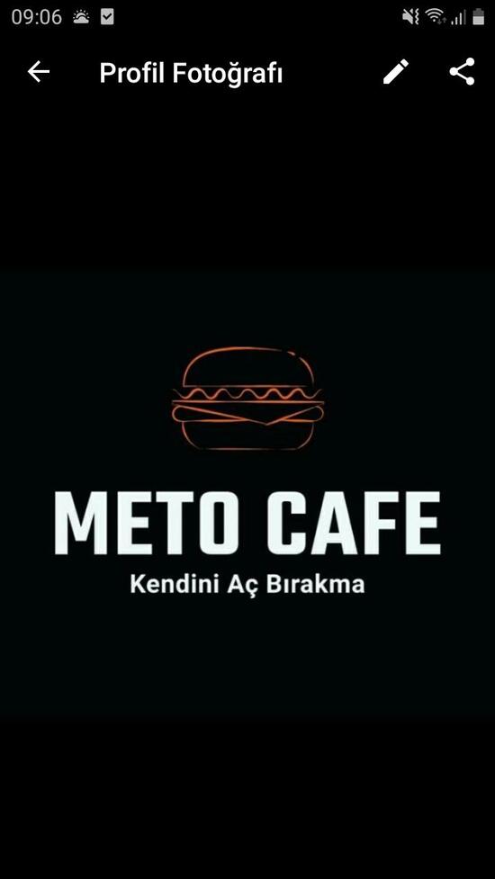 Menu at Meto Cafe, Çeşme