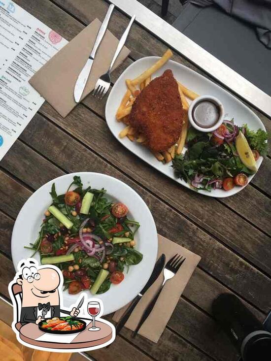 Menu at Pontoon Bar, Sydney, Cockle Bay Wharf