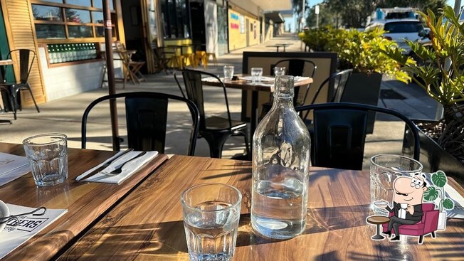Menu at The Wither's Eatery restaurant, Australia