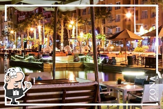 Menu at Zona Cafe & Restaurant, Marina El Alamein