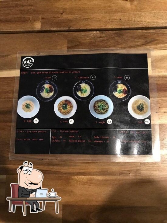 Kaz Ramen, Grand Terrace - Restaurant menu, prices and reviews