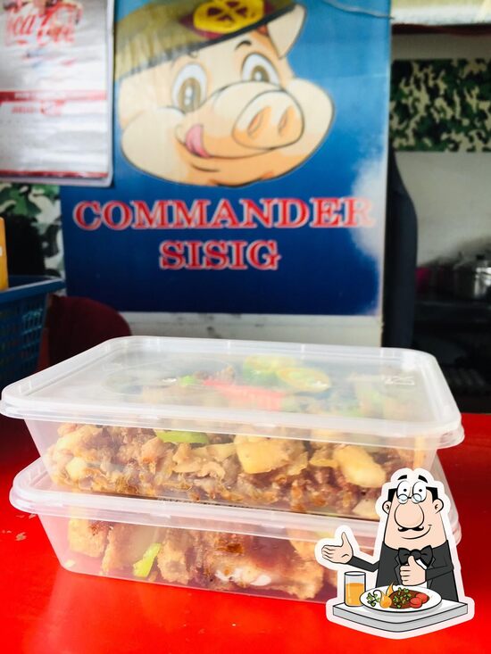 Menu at Commander Sisig - Batino Calamba restaurant, Calamba