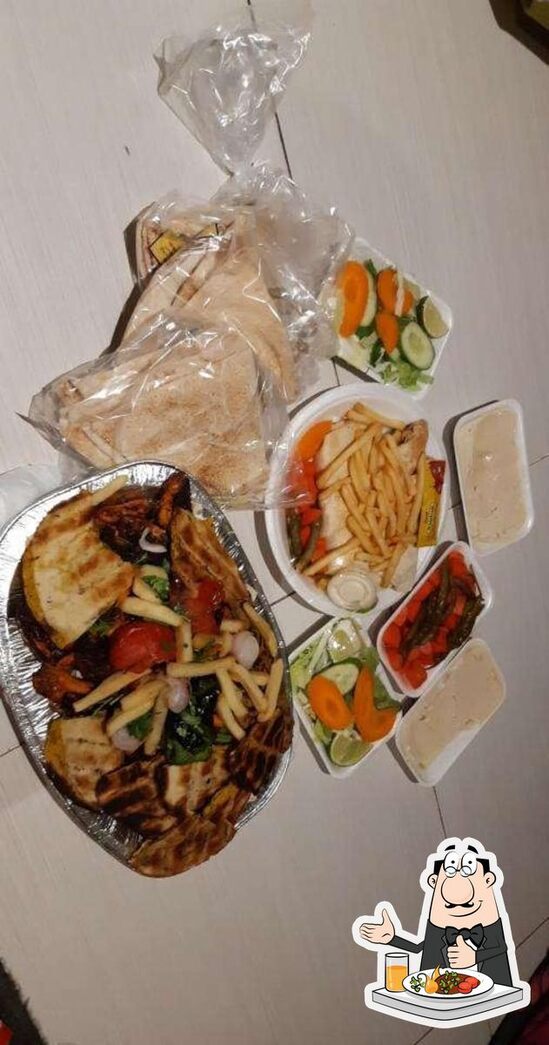 Menu at Hot Burger Restaurant, Umm Al Quwain, HG3X+89F