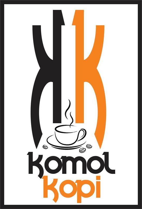 Menu at Komol Kopi cafe, Malang