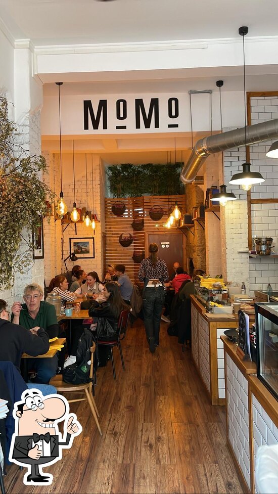 Menu at Momo restaurant, Edinburgh