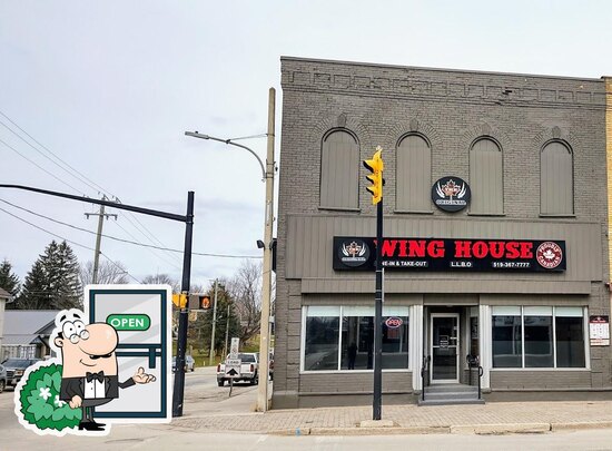 Menu at Wing House restaurant, Mildmay