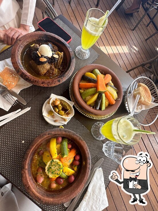 Menu at Argana cafe, Marrakesh, J2H6+CPV