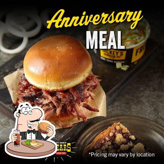 Menu at Dickey's Barbecue Pit, Willis