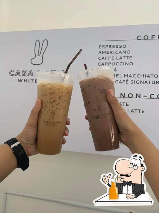 Menu at Casa Lapin White Cafe, Map Ta Phut