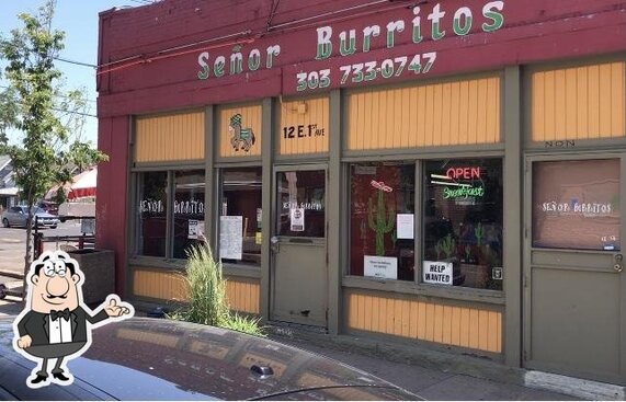 Menu at Señor Burritos restaurant, Denver, 12 E 1st Ave