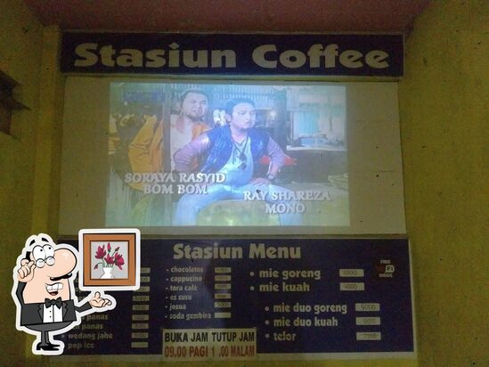 Menu at Stasiun Coffee cafe, Sumbermanjing Wetan