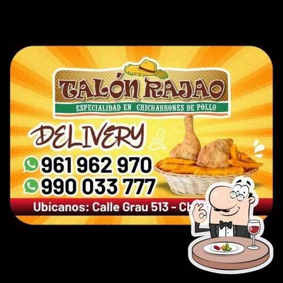 Pollería Talón Rajao, Chincha Baja - Menú del restaurante, precios y ...