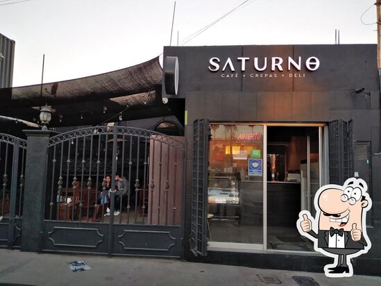 Carta de Saturno Café, Tijuana