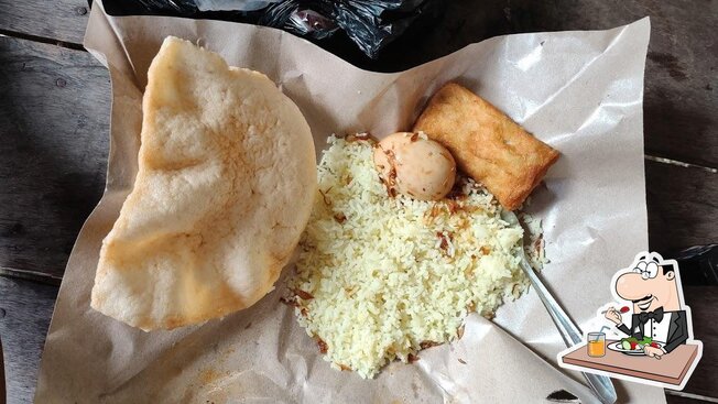 Menu at Warung Nasi kuning & Ketupat Kuah Asam Angsoka restaurant, Antasari