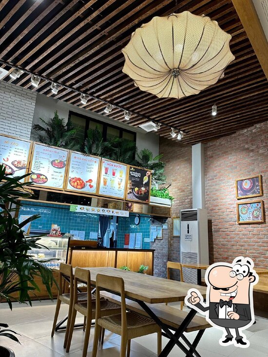 Menu at Papaxốt Garden restaurant, Ho Chi Minh City