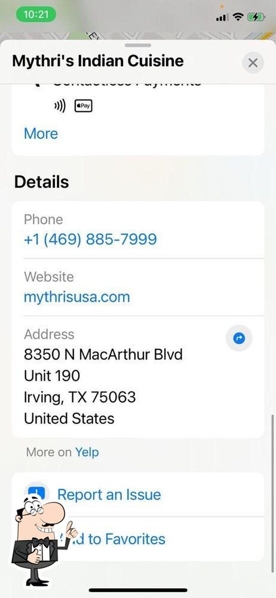Mythri's Indian Cuisine in Irving - Restaurant menu and reviews