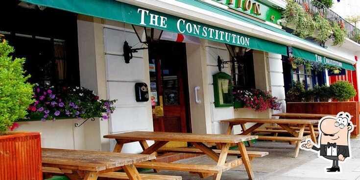 Menu at Constitution pub & bar, London, 42 Churton St