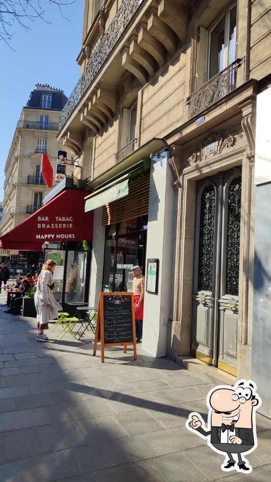 Menu at Chez PEPITO restaurant, Paris