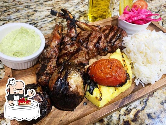 Menu at Flaming Kabob restaurant, Novi
